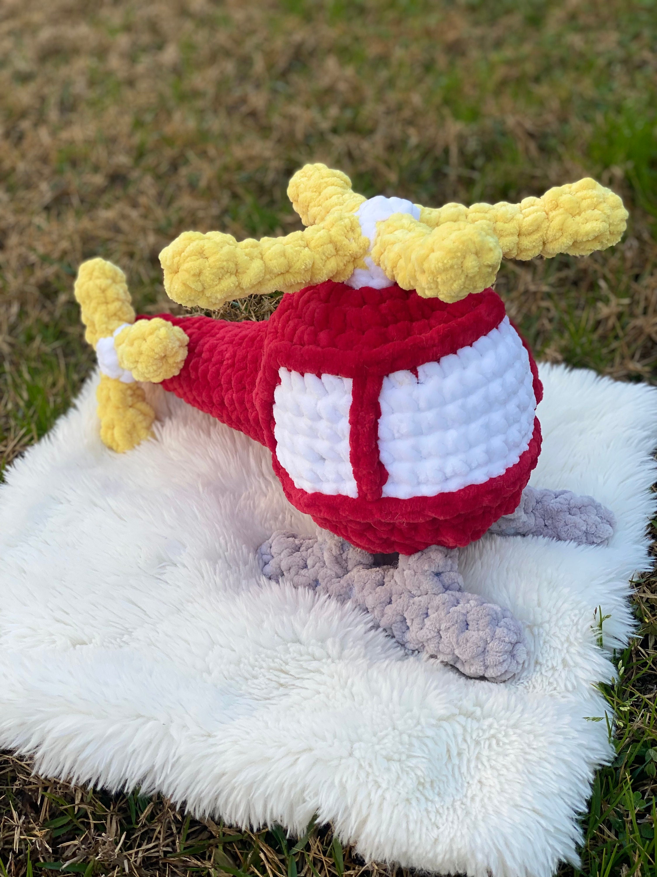 CROCHET HELICOPTER PATTERN Helicopter Amigurumi Tutorial - Etsy