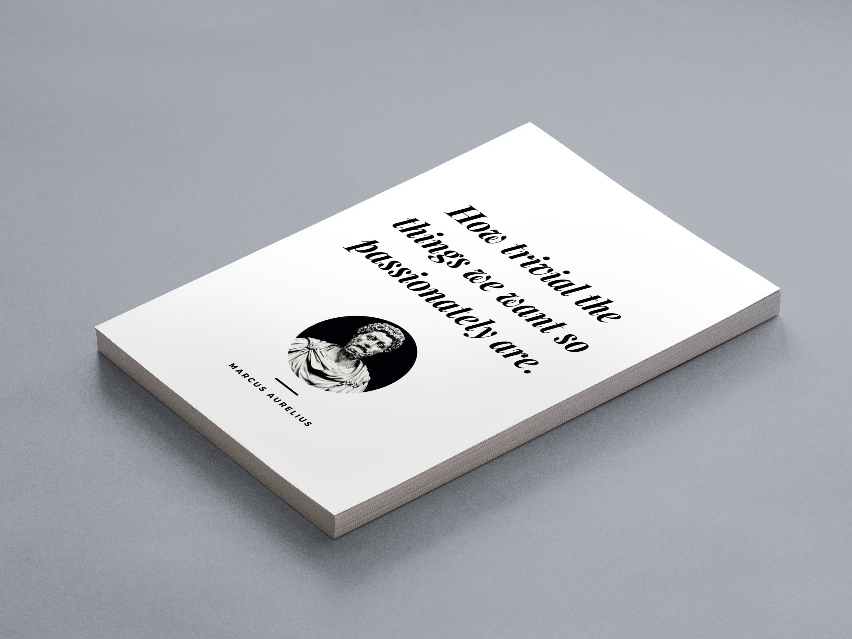 Stoicism | 5 Printable PDF Quotes by Marcus Aurelius | Office, Home ...