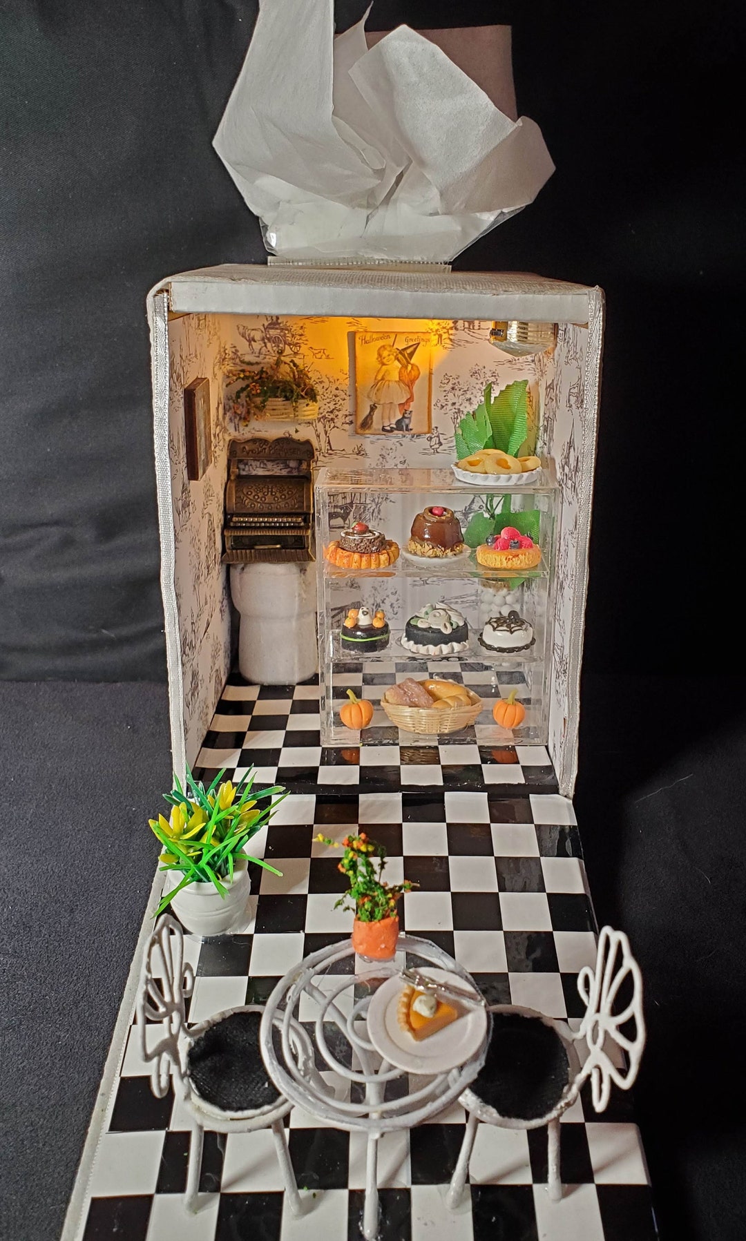 Tissue Box Bakery Diorama Custom Order - Etsy