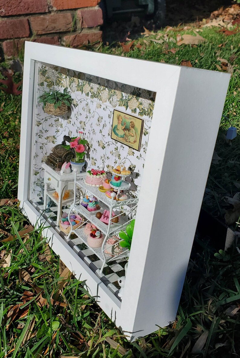 Easter Delights in the Bakery! This Diorama is 1:12 Scale Miniature ...