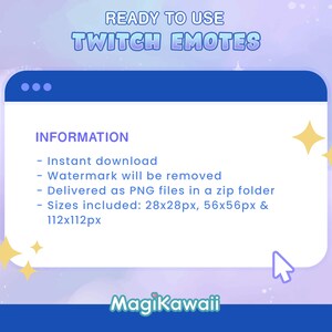 Palworld Chillet Emote Set for Twitch Streamers, Youtube, Discord ...