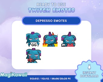 Palworld Chillet Emote Set for Twitch Streamers, Youtube, Discord ...