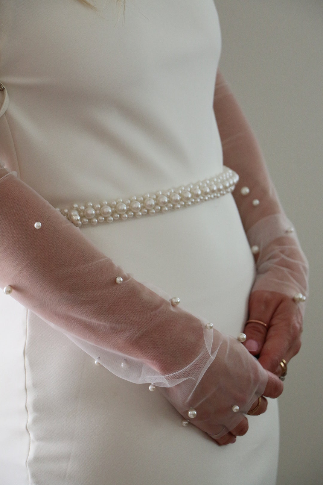 Pearl Belt Bridal Belt Pearl Custom Pearl Bridal Sash Different Sized ...