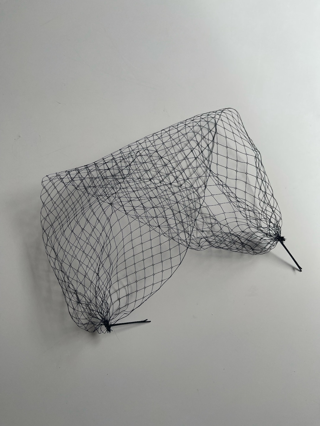 Black Birdcage Veil Black Fascinator Veil Face Net Veil Black Bird Cage ...