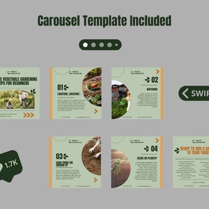 50 Landscaping & Lawn Care Instagram Post Templates for Canva Yard ...