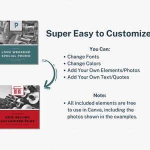 Helical Pile Social Media Templates, 50 Instagram Posts, 20 Story ...