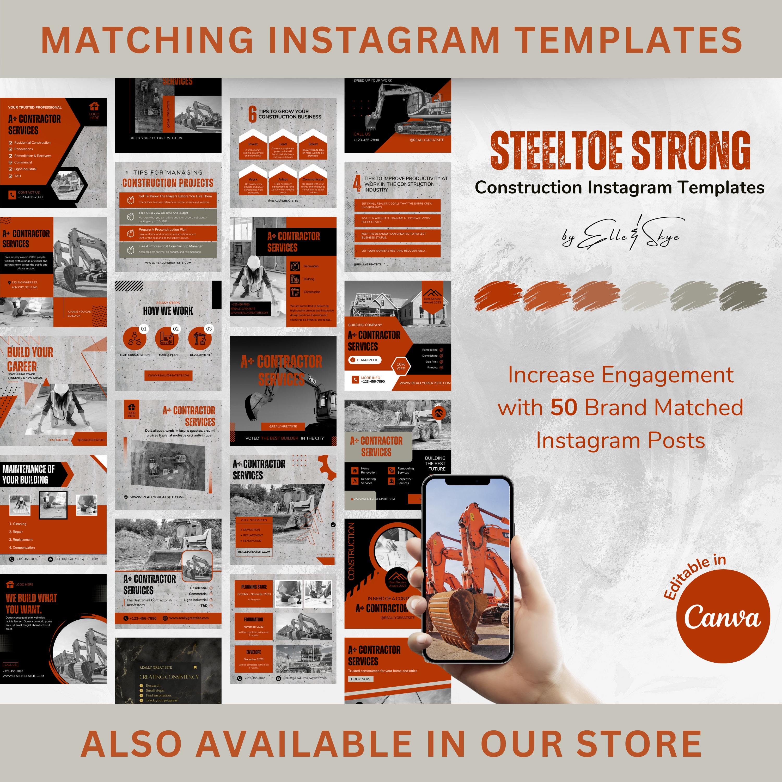 Construction Website Template - Construction Services Wix Theme ...