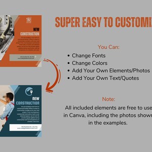 50 Electrician Instagram Post Templates for Canva Electrical Business ...
