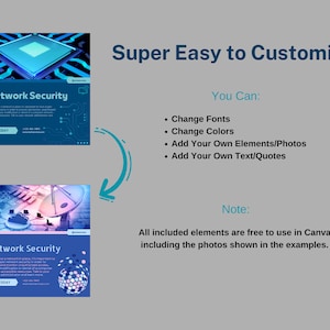 50 IT Services Instagram Post Templates for Canva Computer Repair ...