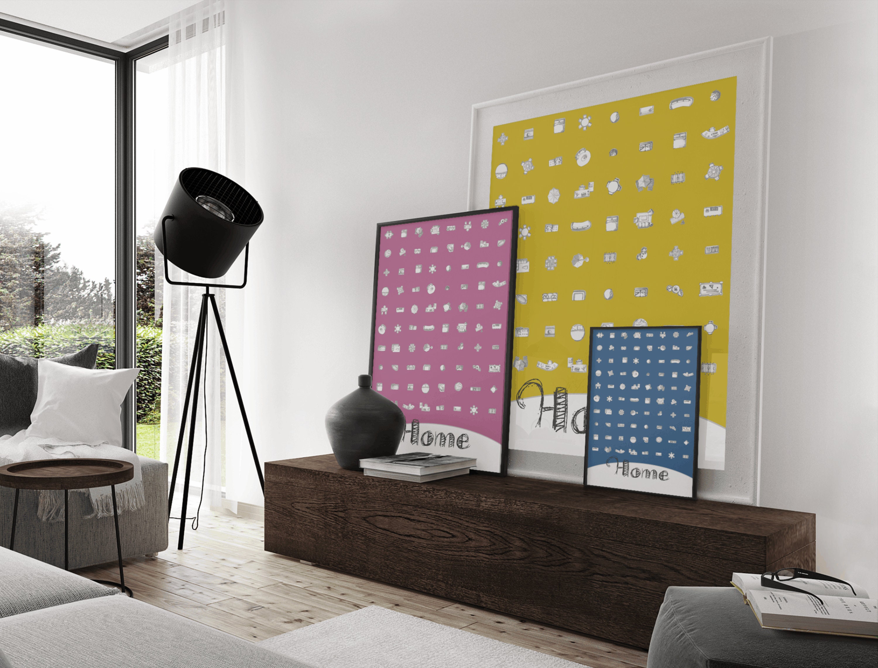 Digital Print | Watercolor Effect | Digital Wall Art | Printable Wall ...