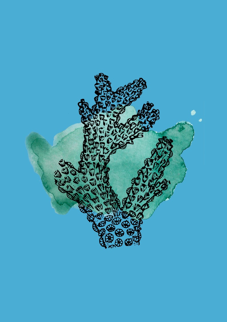 Abstract Sea Printable Art | Under the Sea | Prints Set | Ocean ...