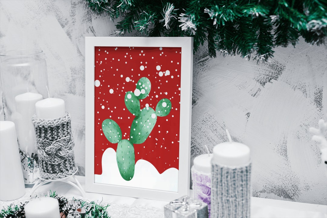 Christmas Wall Art Poster or Postcard Noel Wall Decor - Etsy