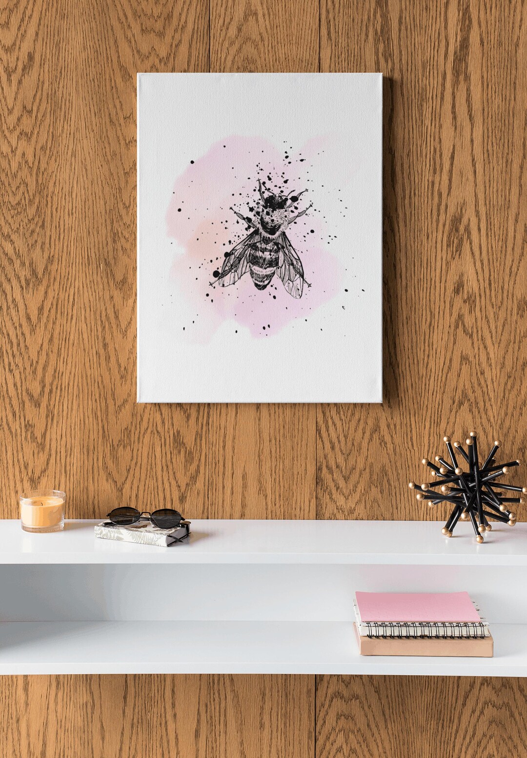 Bumblebee Nursery Decor | Bumble Bee Print Save the Bees | Bee Lover ...
