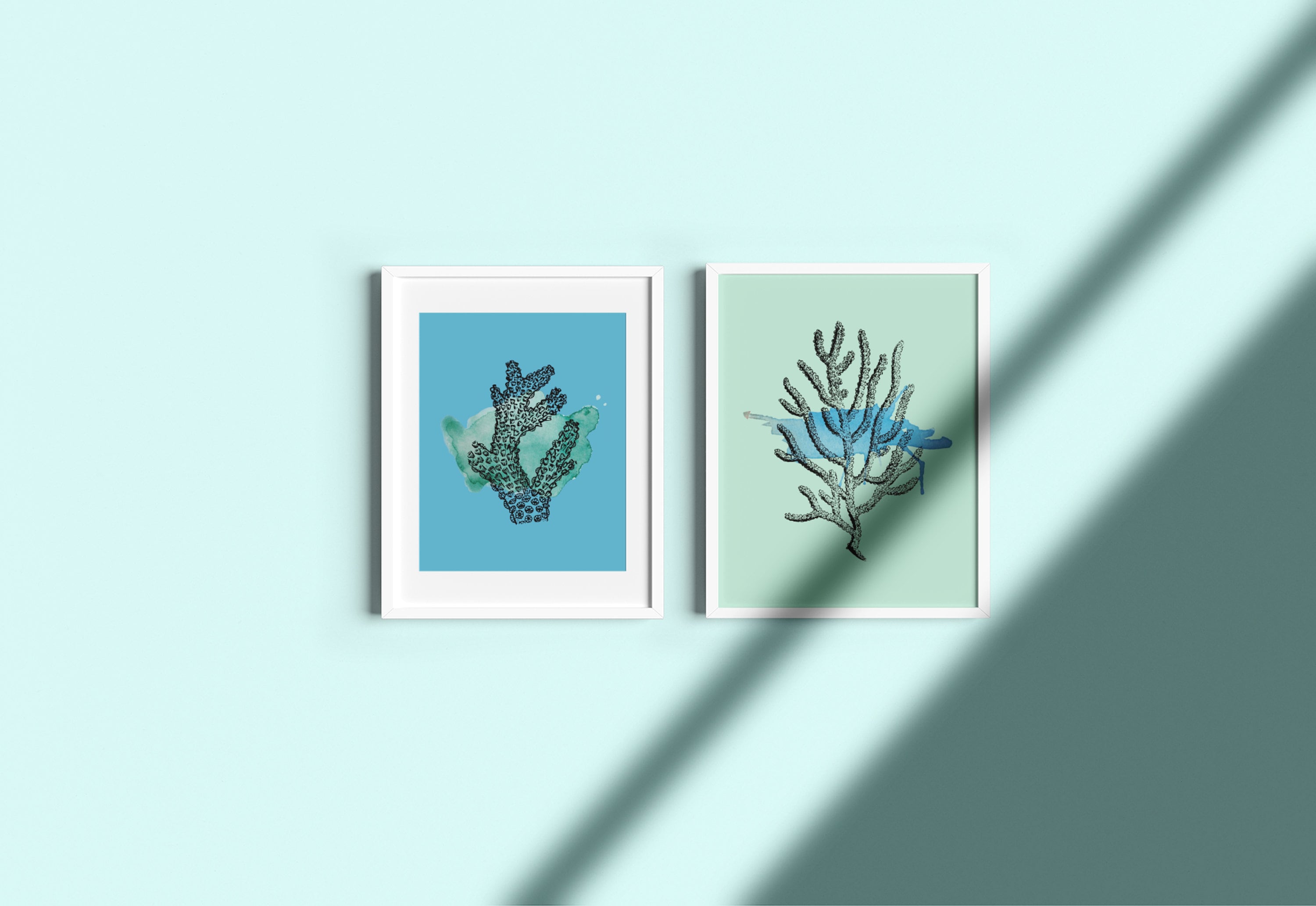Abstract Sea Printable Art | Under the Sea | Prints Set | Ocean ...