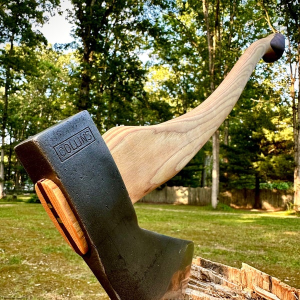 Hand Carved Axe Handle - Etsy
