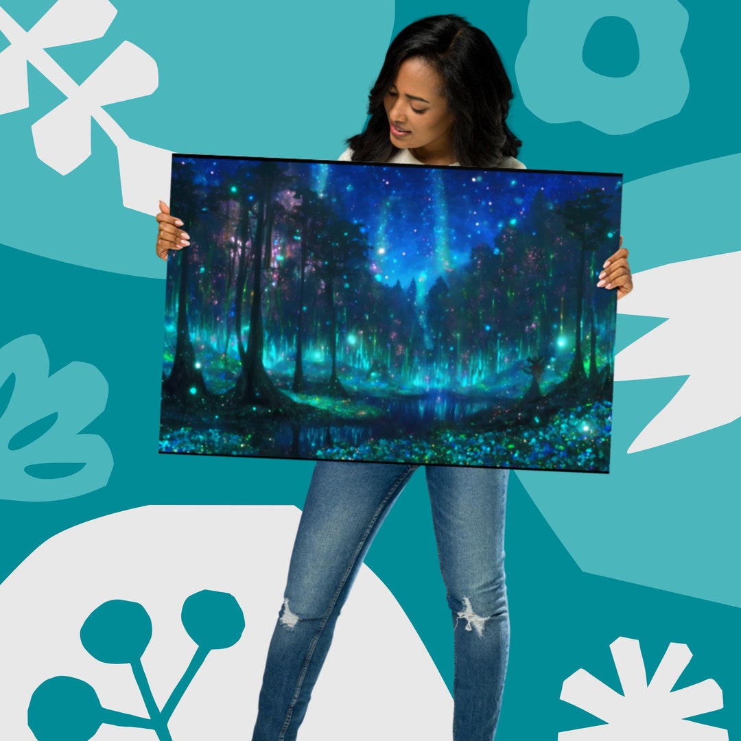 Magical Forest-fantasy Art-fantasy Art Print-magical Forest-fantasy ...