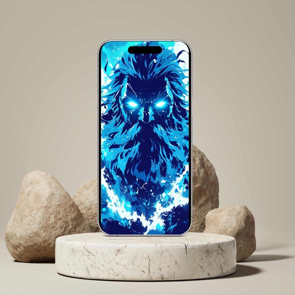 Poseidon Wall Art: Greek Mythology Ocean God Print (digital Download ...