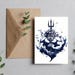 Poseidon Print: Greek Mythology Ocean God Wall Art (digital Download ...