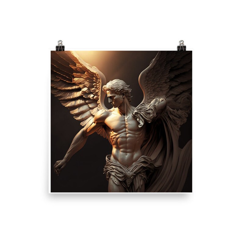 Icarus-ancient Greek-greek Mythology-wall Art-home - Etsy
