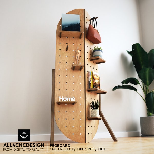 Modern Pegboard - Etsy