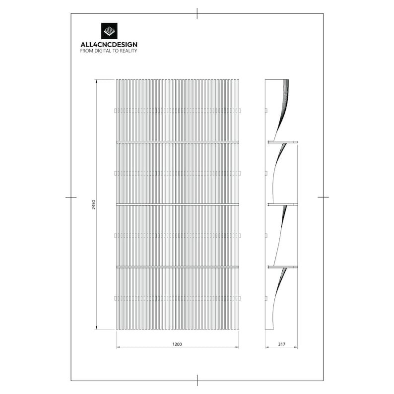 CNC Vector Filess With DIY Woodworking Plans - Modern Plywood ...