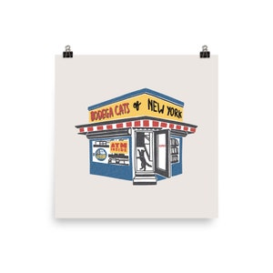 Bodega Cats of New York Art Print: NYC Souvenir (digital Download) - Etsy