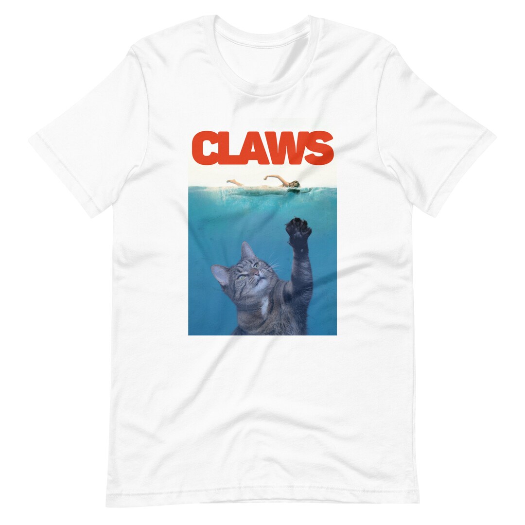 Funny Cat Shirt, Claws Movies, Claws/paws T-shirt, Graphic Tee, Gift ...