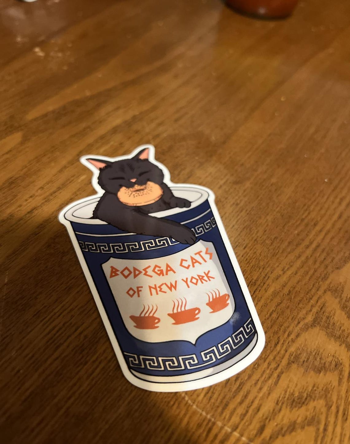 Bodega Cat Vinyl Sticker: 4.5" NYC New Yorker Gift - Etsy