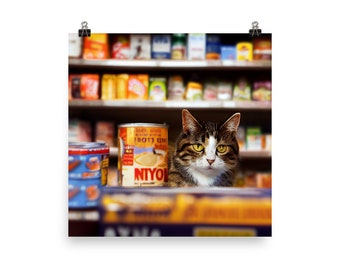 Bodega Cat Art - Etsy