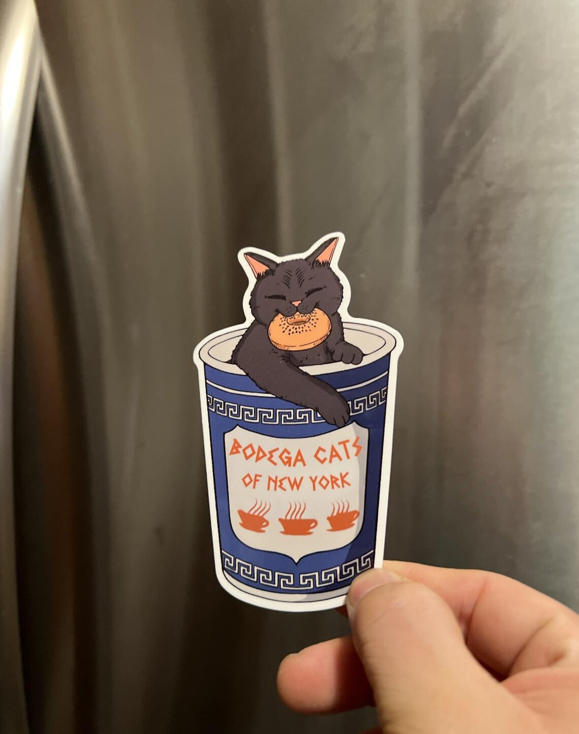 Bodega Cat Vinyl Sticker: 4.5" NYC New Yorker Gift - Etsy