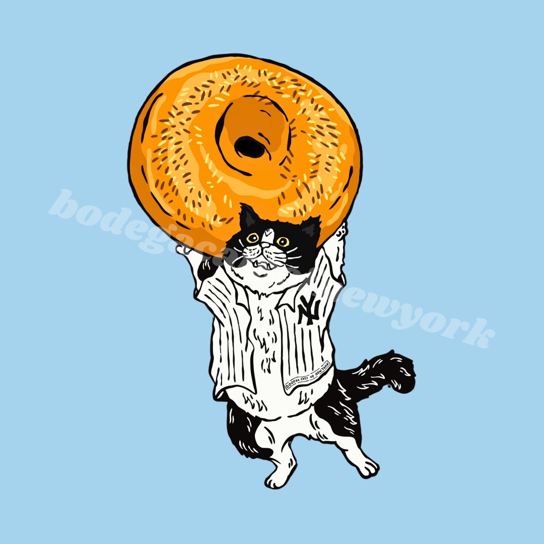 Funny Bodega Cat Art Print: NYC Souvenir (digital Download) - Etsy