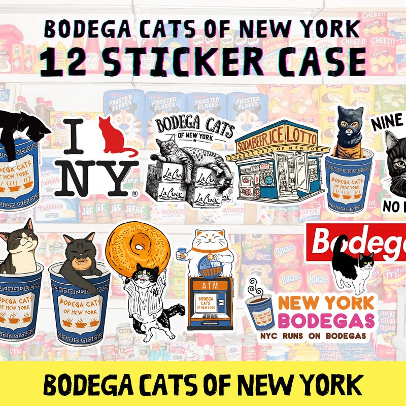 Cat Bodega Art - Etsy