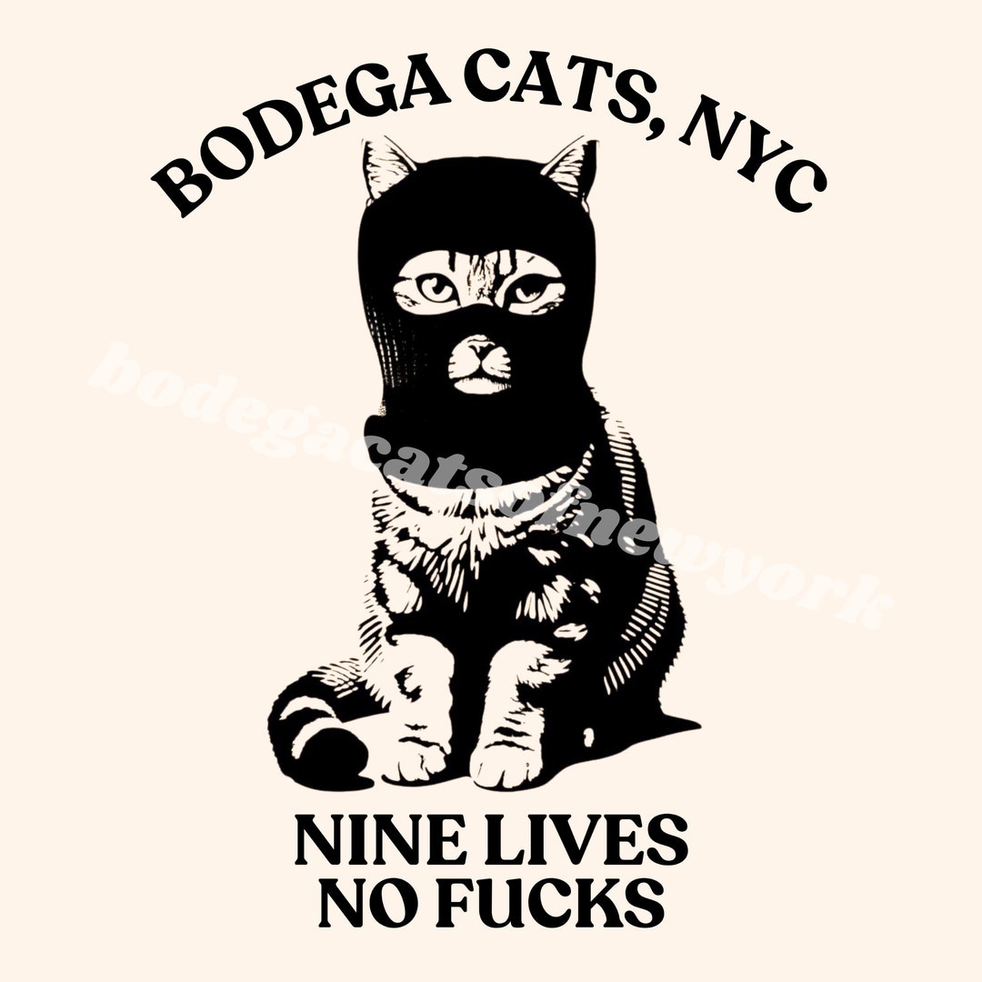Bodega Cat Art Print: Funny NYC Souvenir, Gift for Cat Lovers - Etsy
