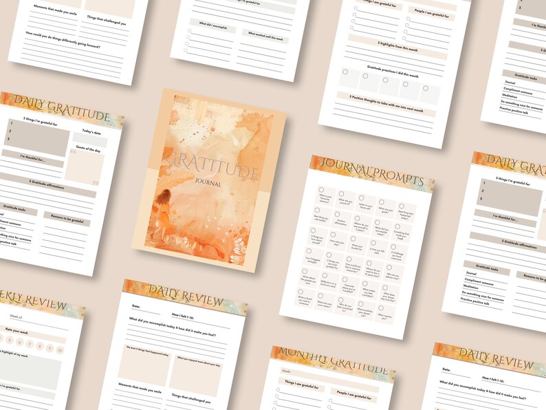 The 30-day Gratitude Practice: A Guided Journal - Etsy