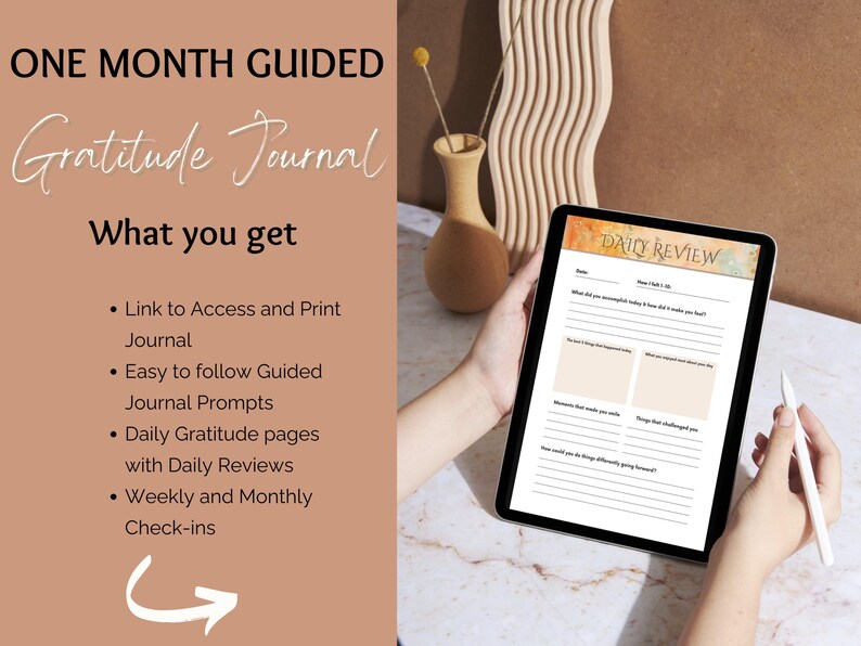 The 30-day Gratitude Practice: A Guided Journal - Etsy