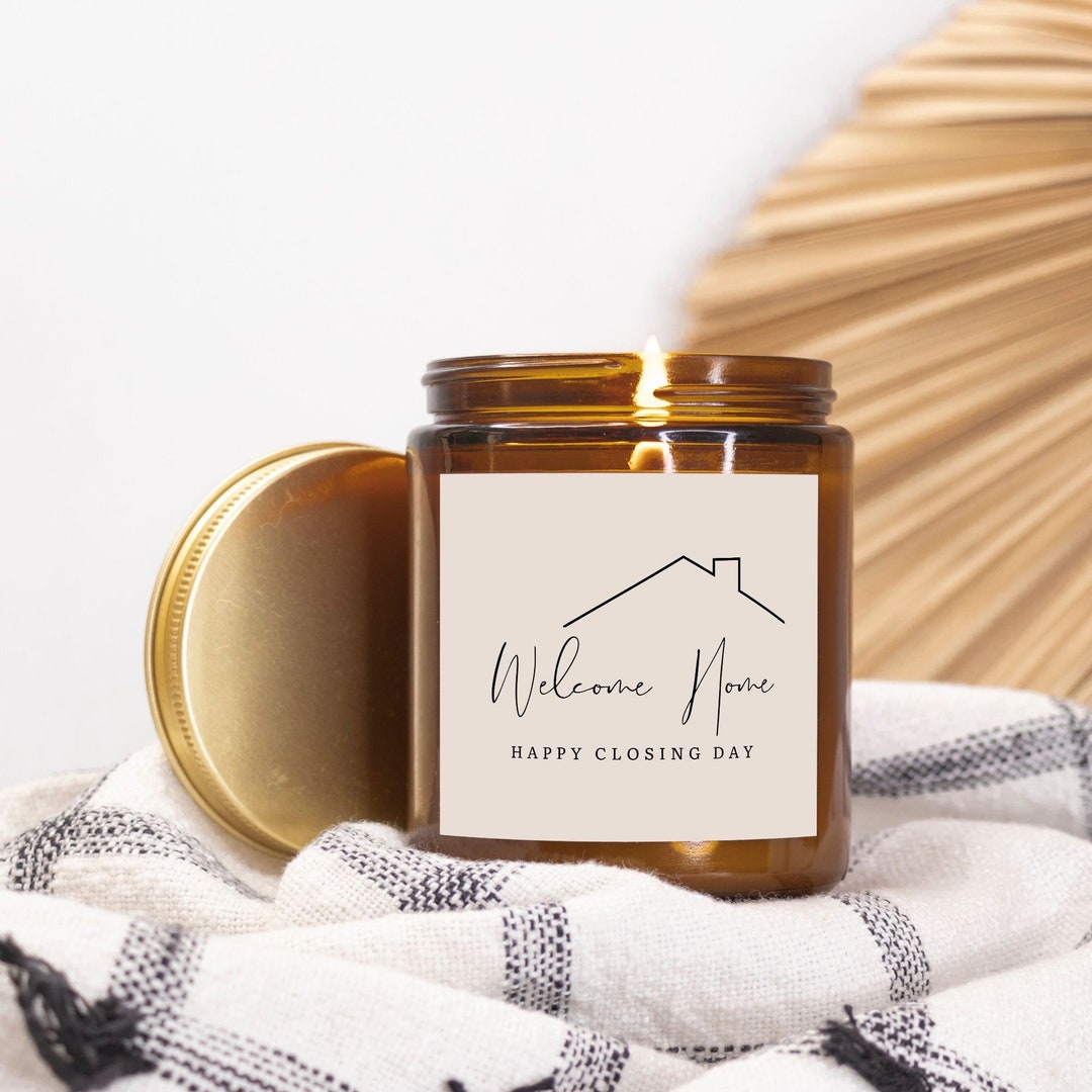 Homeowner Gift, Closing Gift, Housewarming Gift, Welcome Home Candle ...
