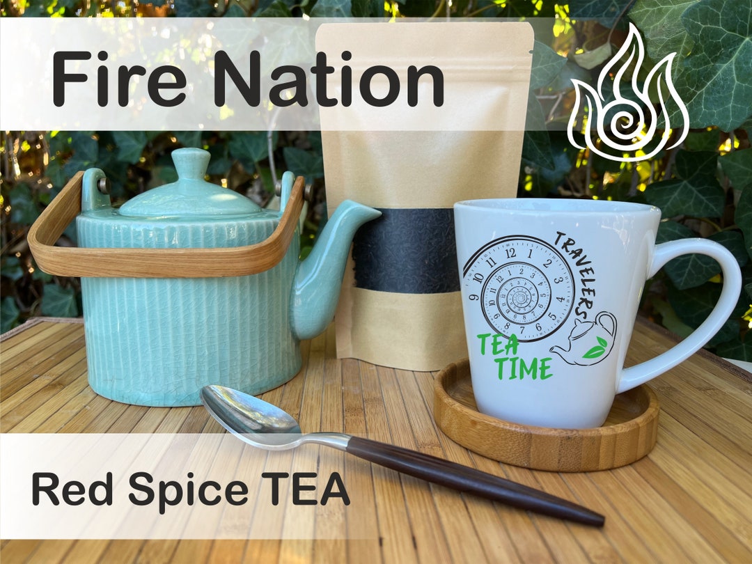 Fire Nation Red Spice Tea, Avatar Inspired Black Tea With Cinnamon ...