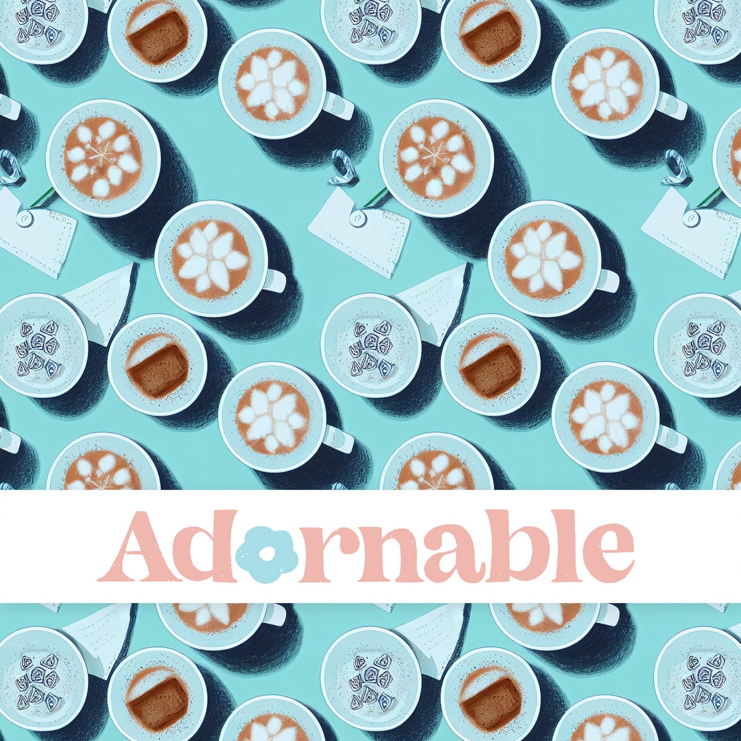 Winter Hot Chocolate Pattern, Hot Cocoa Background, Seamless Pattern ...