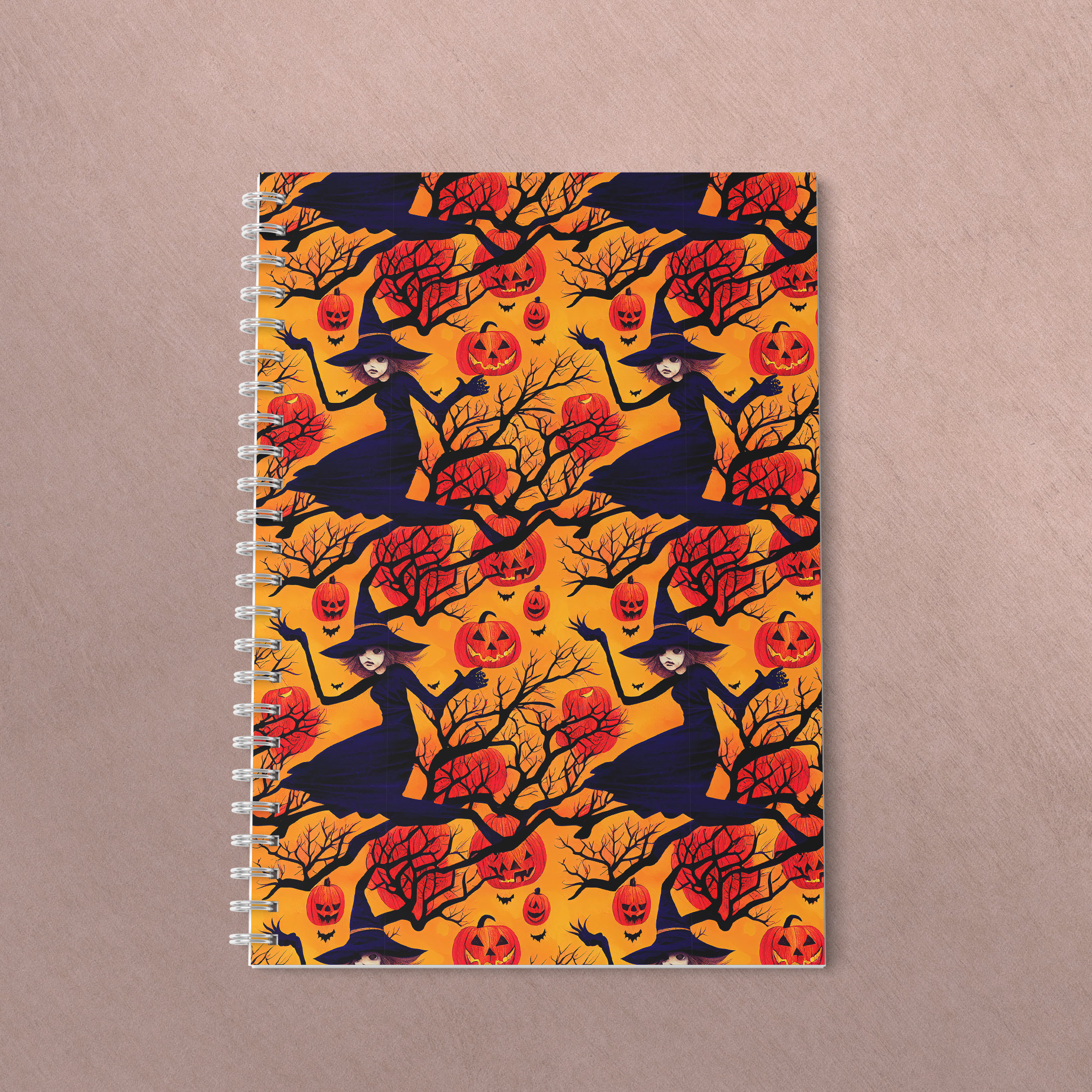 Halloween Witch and Jack Pattern, Halloween Background, Seamless ...