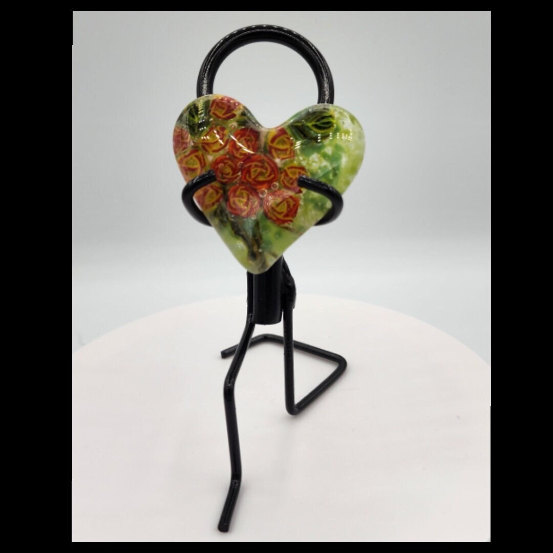 Handmade Kneeling Stick Figure Heart Holder - Etsy