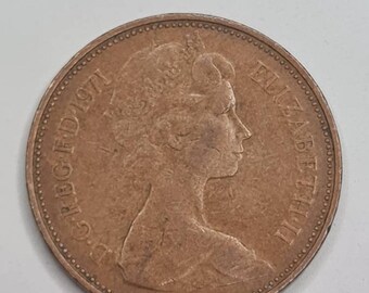1971 New Pence 2 - Etsy