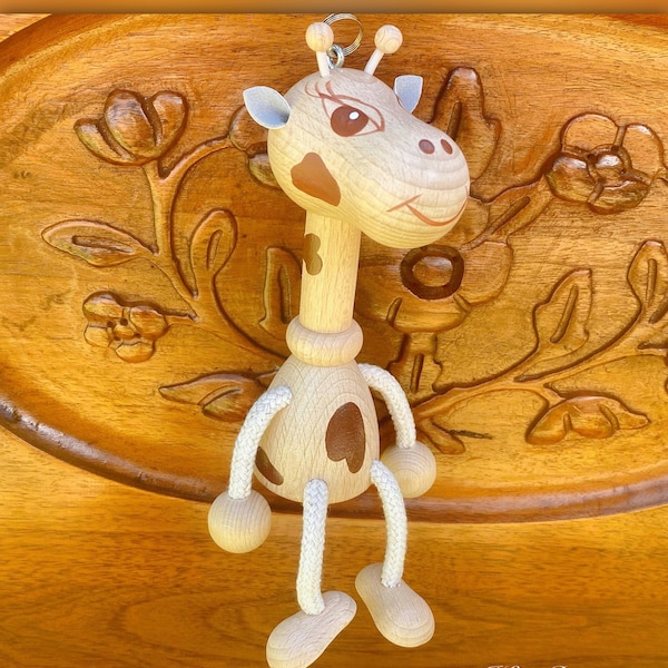Wooden Giraffe - Etsy