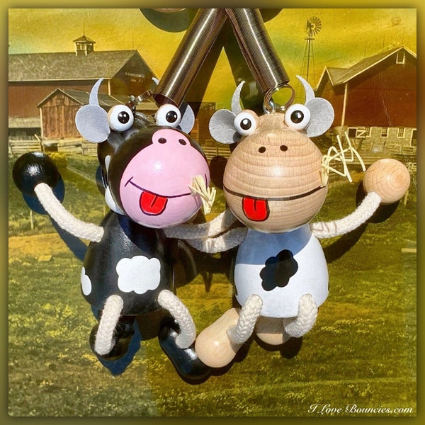 Toy Cows - Etsy