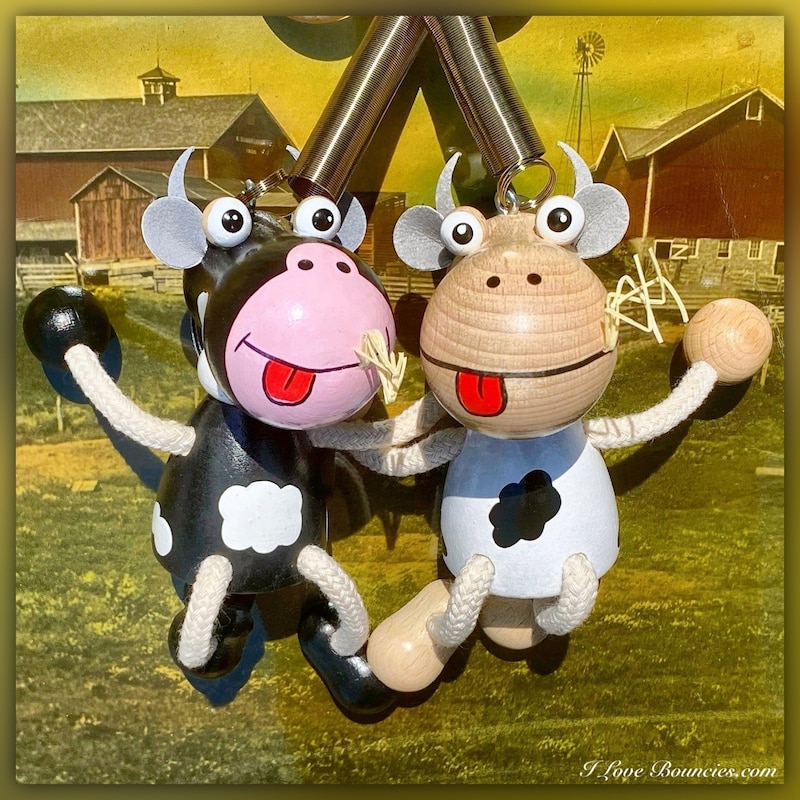 Toy Cows - Etsy