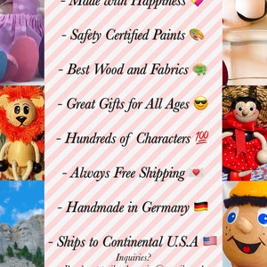 Raggedy Sam and Sandy - Raggedy Ann and Andy German Made Wooden Pumuckl ...