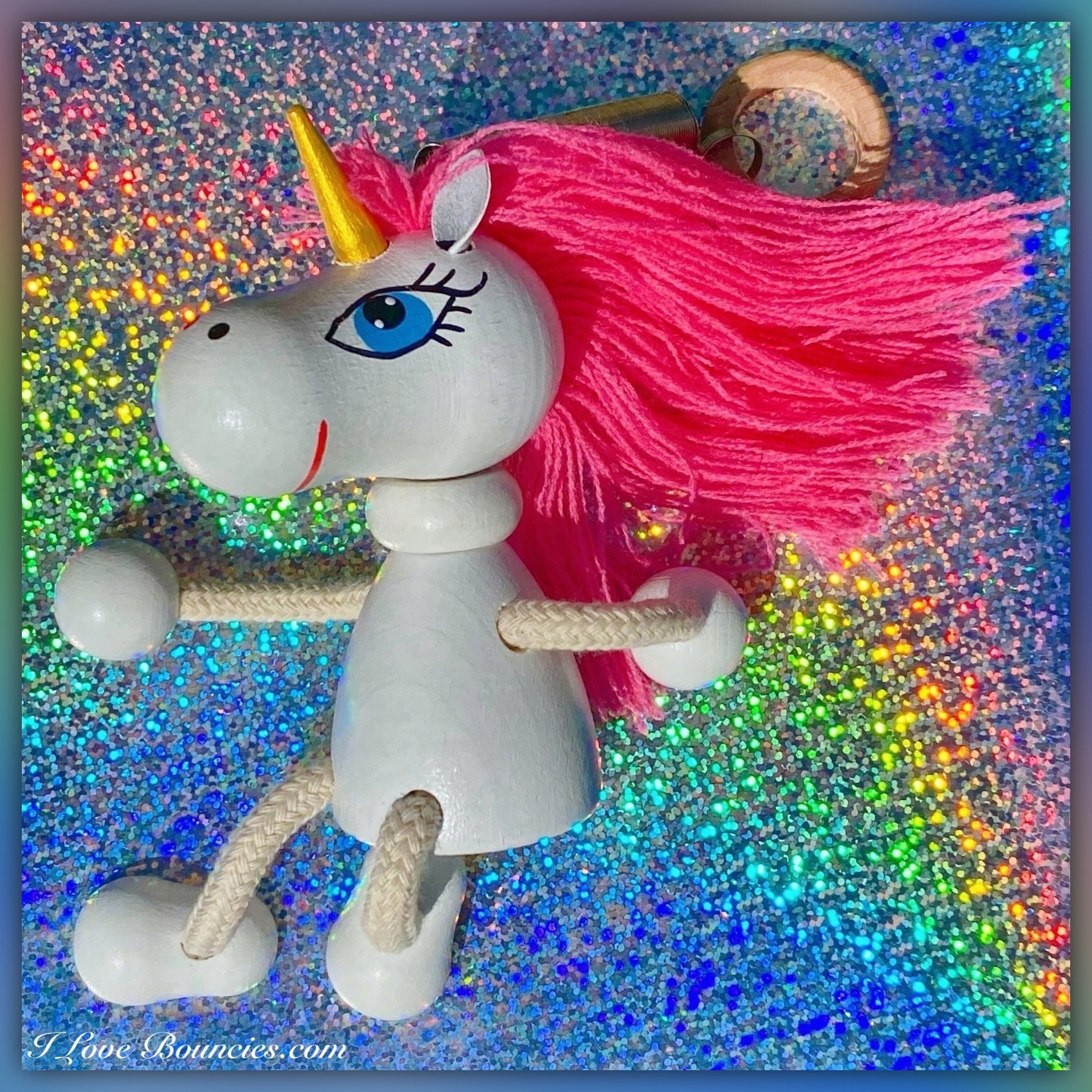 Unicorn Bouncy Magical Steed Magic Pony Horse Wooden Toy - Etsy