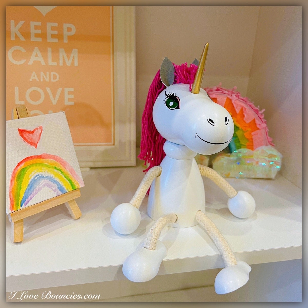 Unicorn Bookshelf Decor Room Decor Unicorn Decoration - Etsy