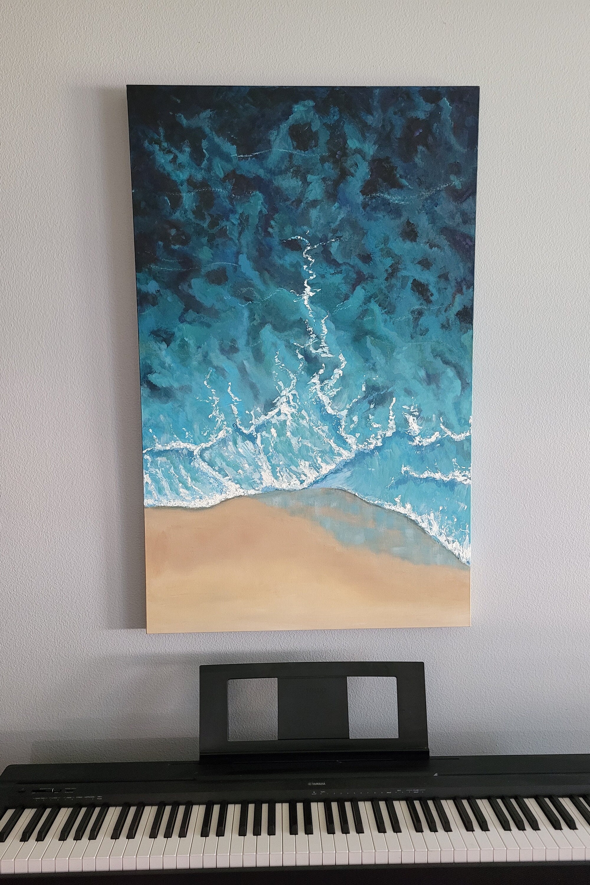 Ocean Acrylic Painting - Etsy