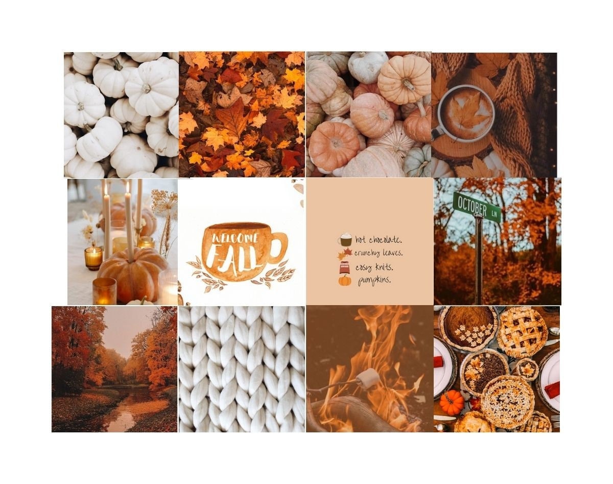 Fall Photo Collage - Etsy