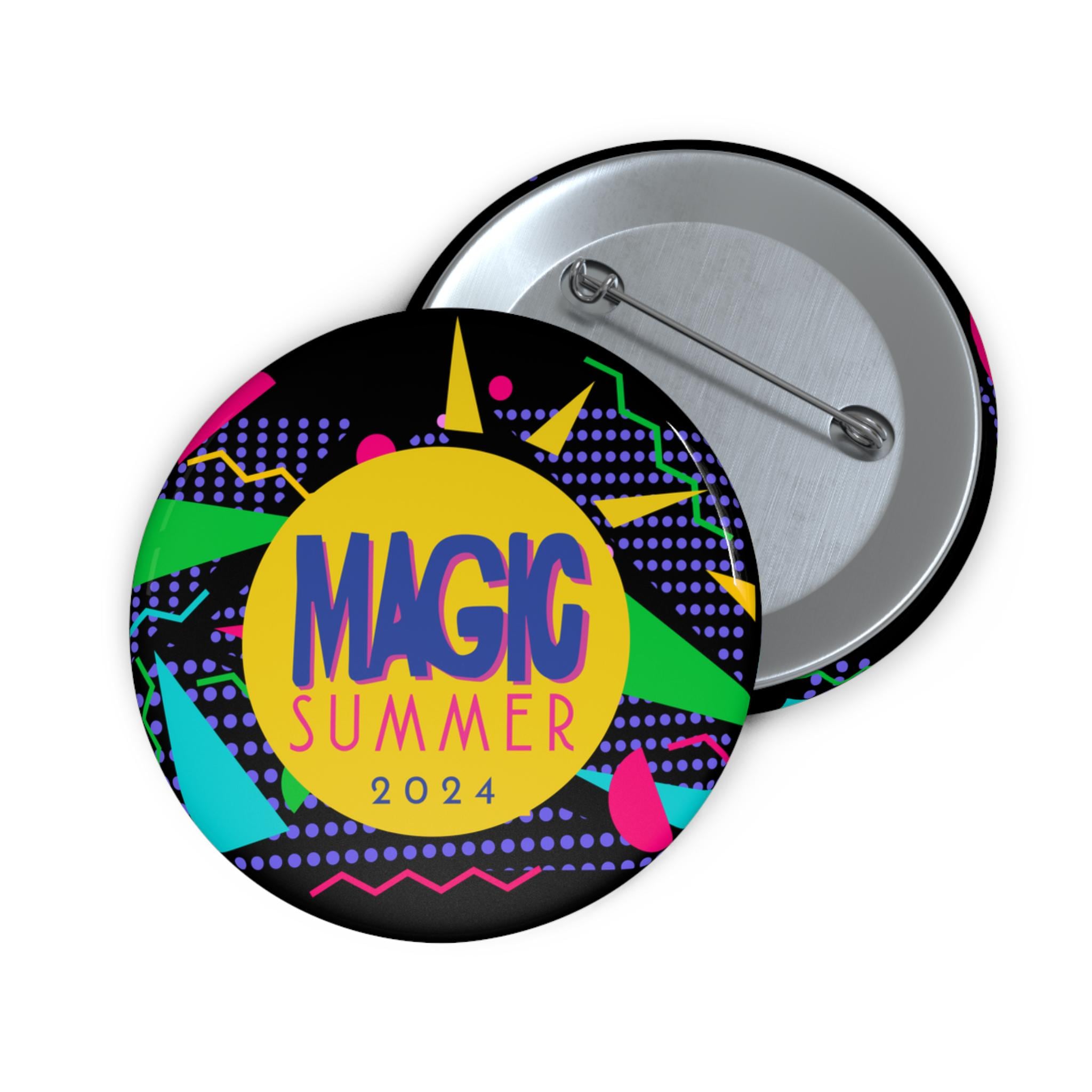 Magic Summer Tour 2024 NKOTB Custom Pin Buttons, New Kids on the Block ...